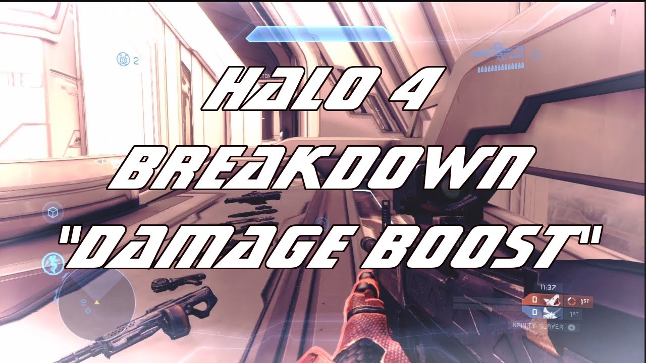 Halo 4 Breakdown "Damage Boost" - YouTube