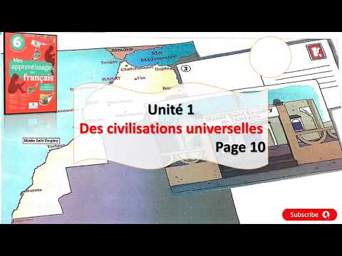 Dialogue unité 1 mes apprentissages 6 année 😍 des civilisations ...