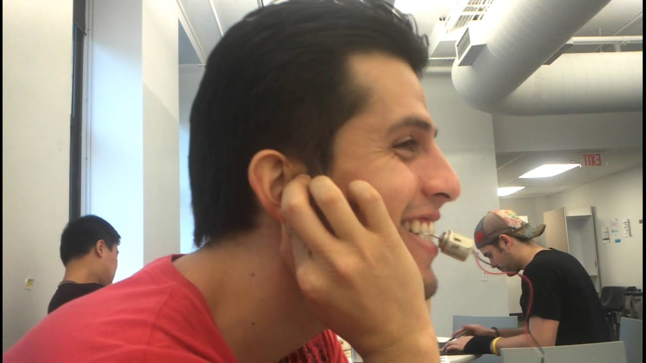 Listening through your teeth. - YouTube