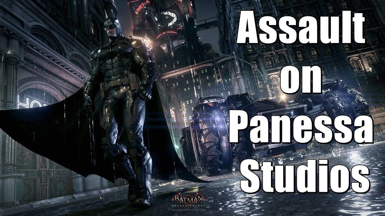 Batman Arkham Knight - Assault on Panessa Studios - YouTube