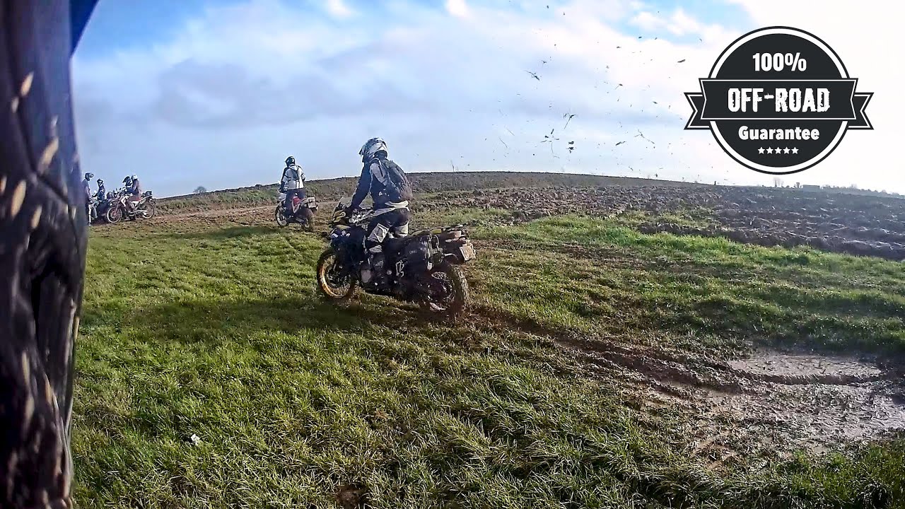 100% Off-Road Il termine le rodage de sa BMW F850GS 40th neuve - YouTube