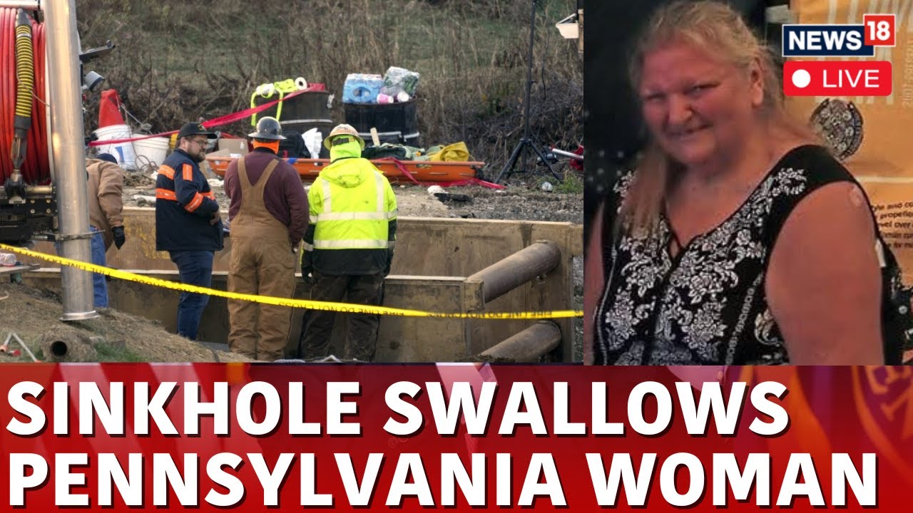 LIVE: Body Of Woman Who Fell Into Western Pennsylvania Sinkhole Has ...
