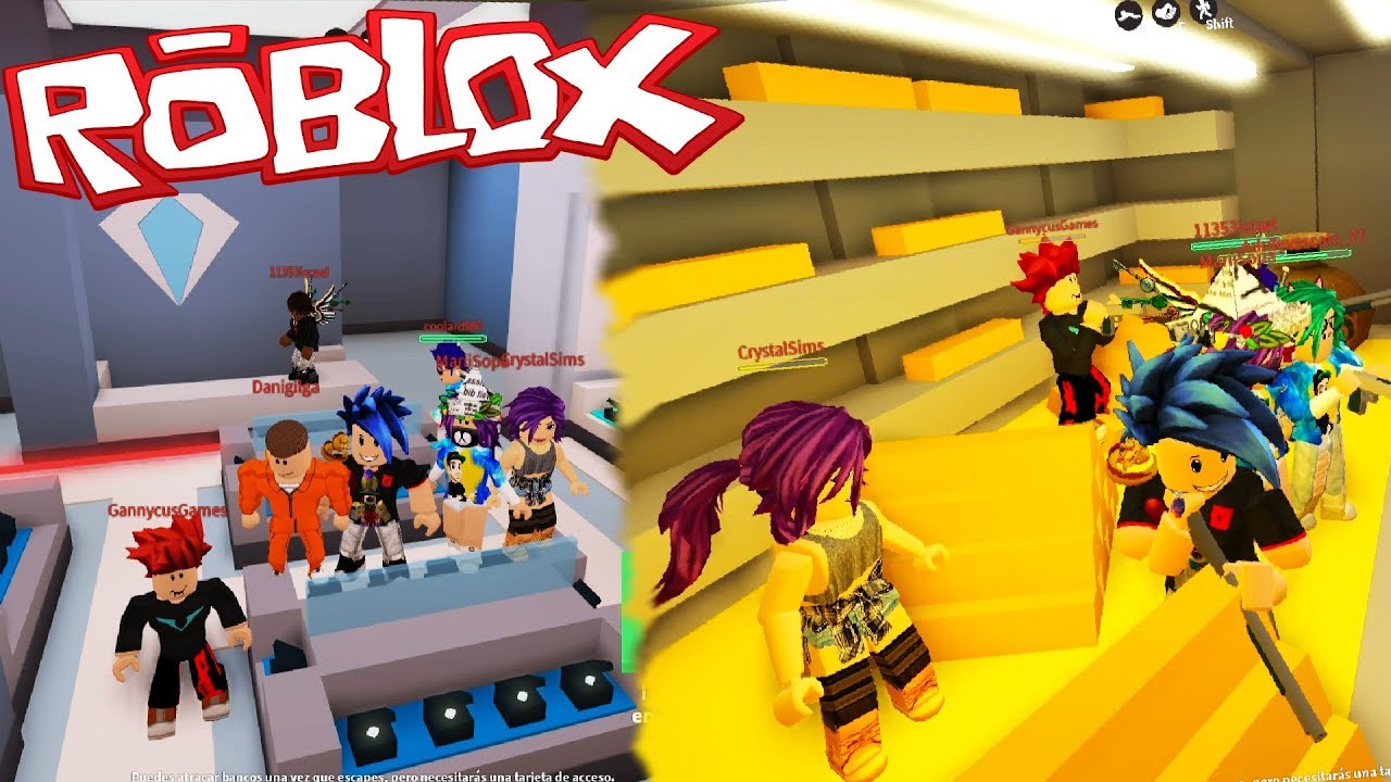 ROBO MASIVO DE JOYERIA Y BANCO | JAILBREAK | ROBLOX - YouTube
