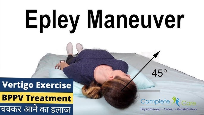 Vertigo Treatment Epley Maneuver Exercises Benign Paroxysmal