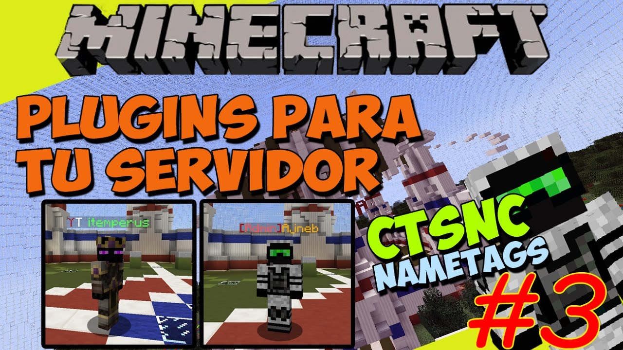 PLUGINS para tu SERVIDOR de Minecraft - CTSNC (Cambia los Nametags ...