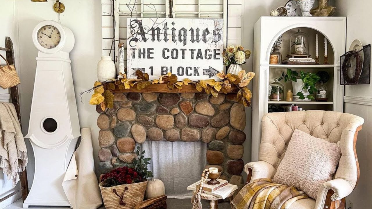 You Will NEVER Believe How Cozy This Cottage Farmhouse is for Fall! 🍁 ...