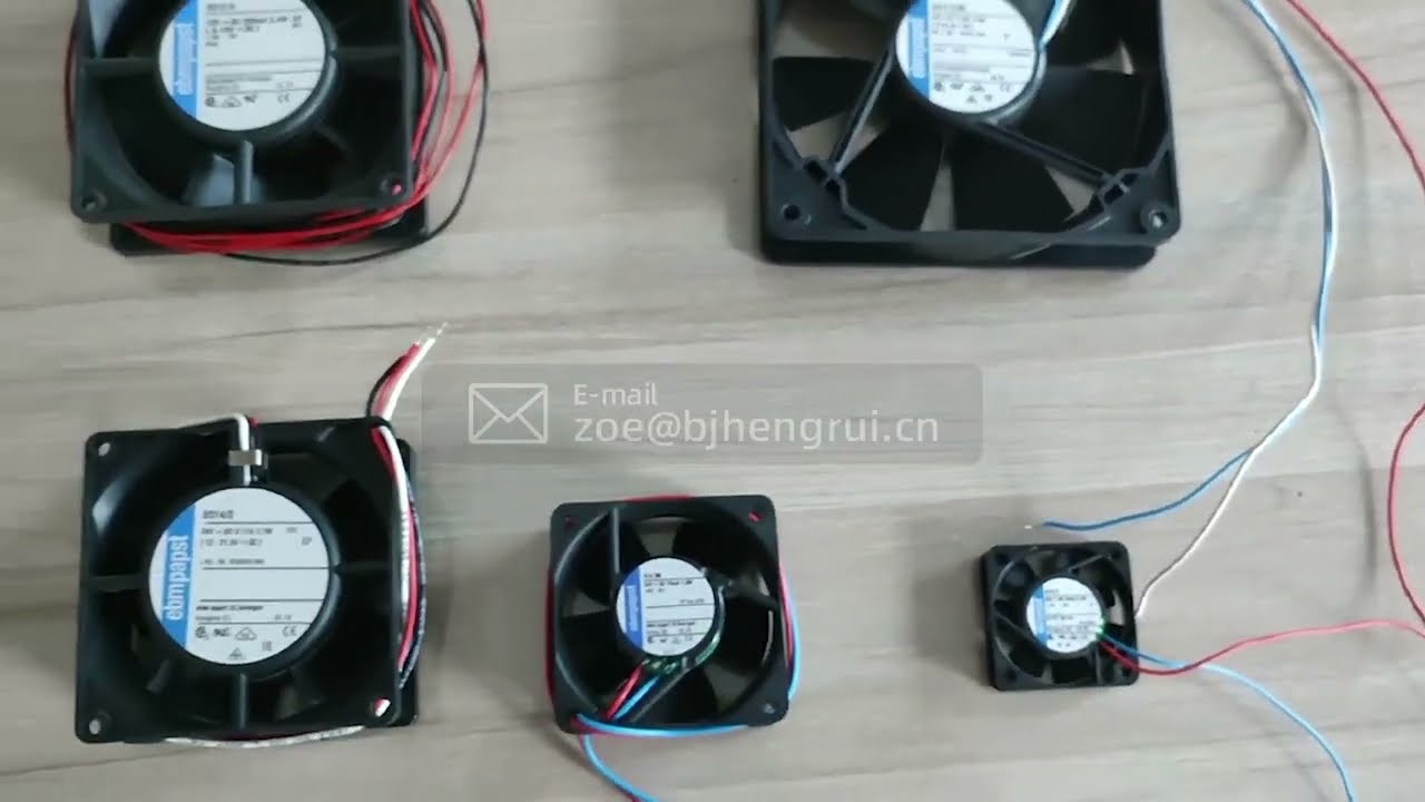 Ebmpapst Small Axial Fan----Fan Selection Service - YouTube