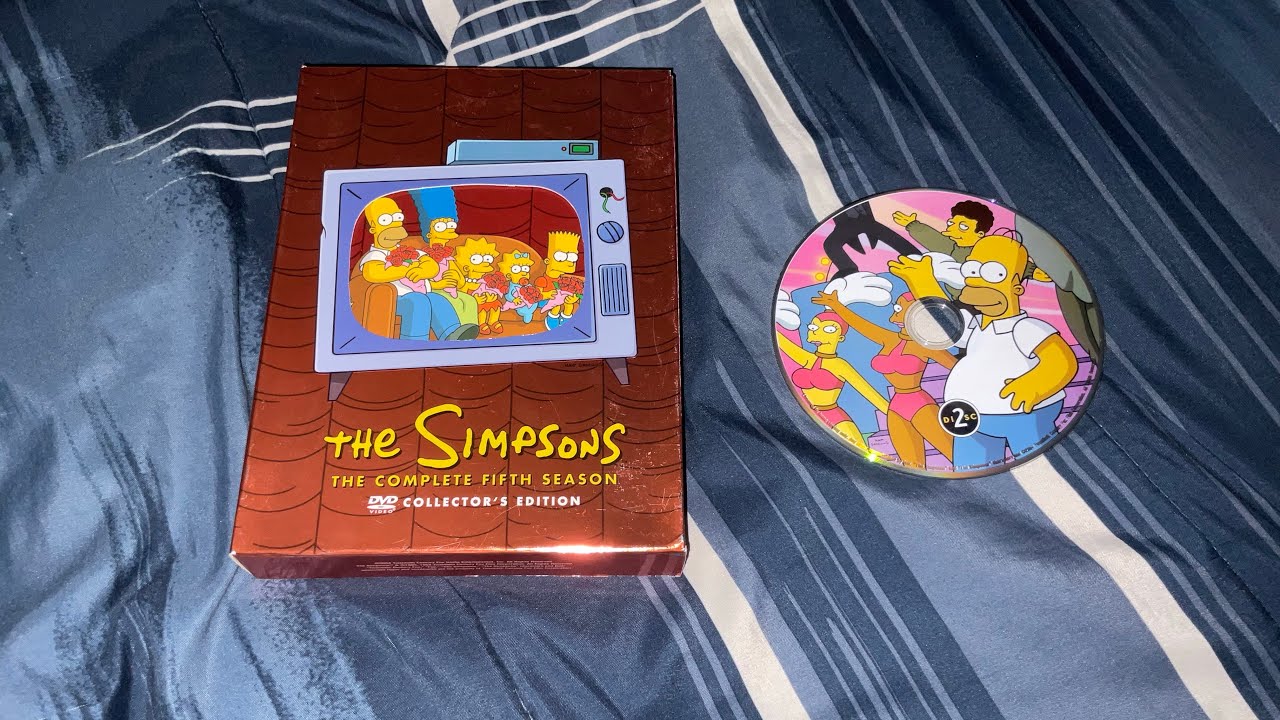Opening to The Simpsons: The Complete Fifth Season 2004 DVD (Disc 2 ...