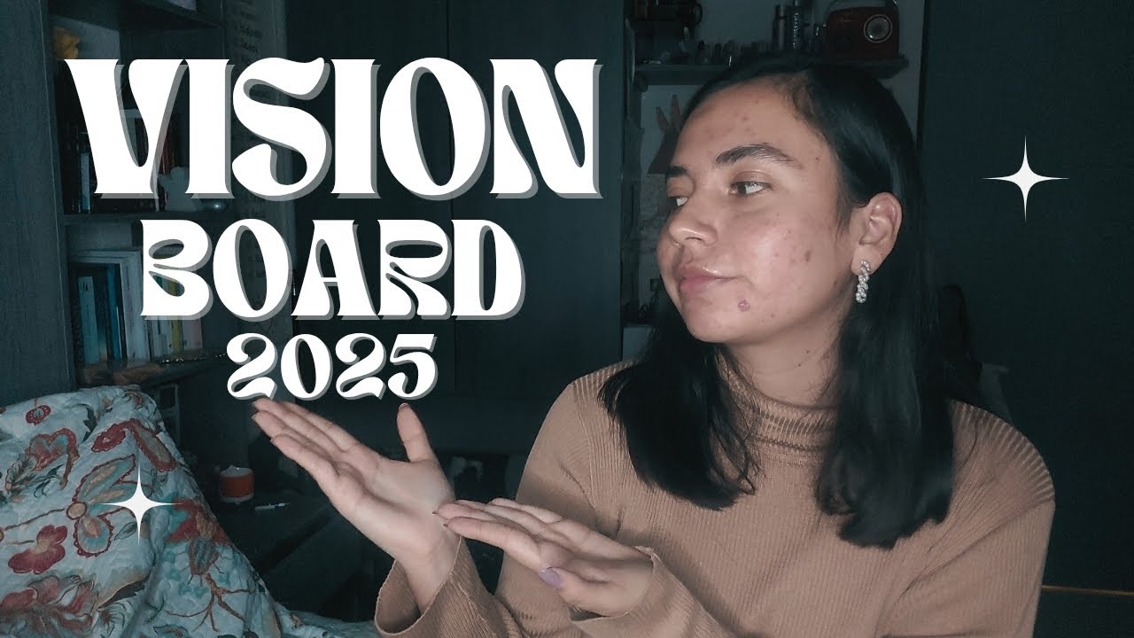 nuevo año, nueva yo?! 🤔| explicando mi vision board 2025 🦋 - YouTube
