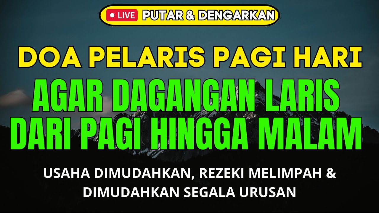 DOA PENGLARIS DAGANGAN DAN PENARIK PEMBELI-Doa Menarik Pembeli ...