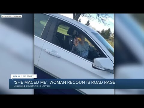 'She maced me;: Woman recounts road rage