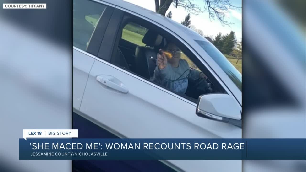 'She maced me;: Woman recounts road rage - YouTube