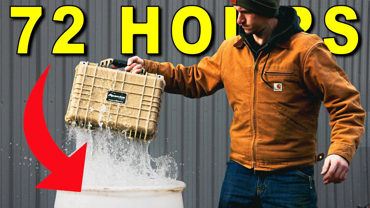 Will it leak? Harbor Freight Apache Waterproof Case Test - YouTube