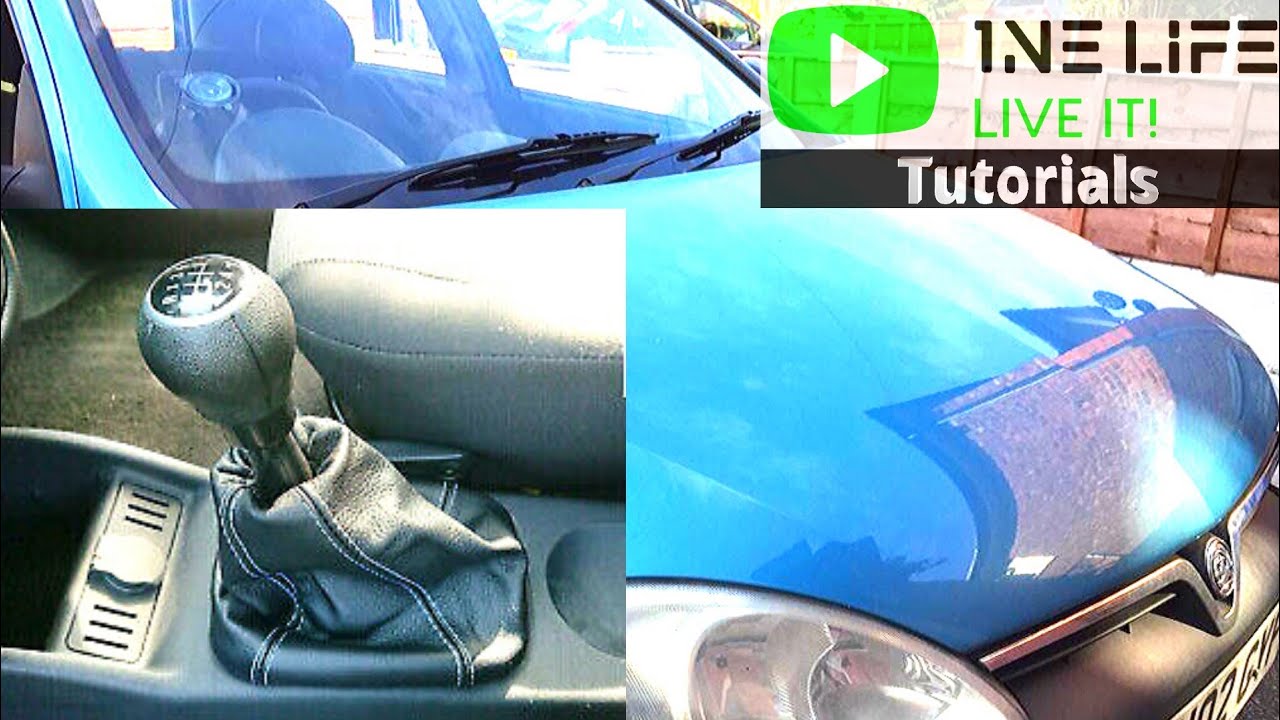 Vauxhall Opel Corsa C - Gear Stick Gaiter Replacement - YouTube