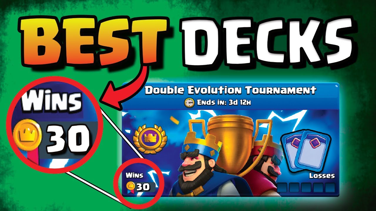 These Are The BEST Decks For The Double Evolution Tournament! — Clash ...
