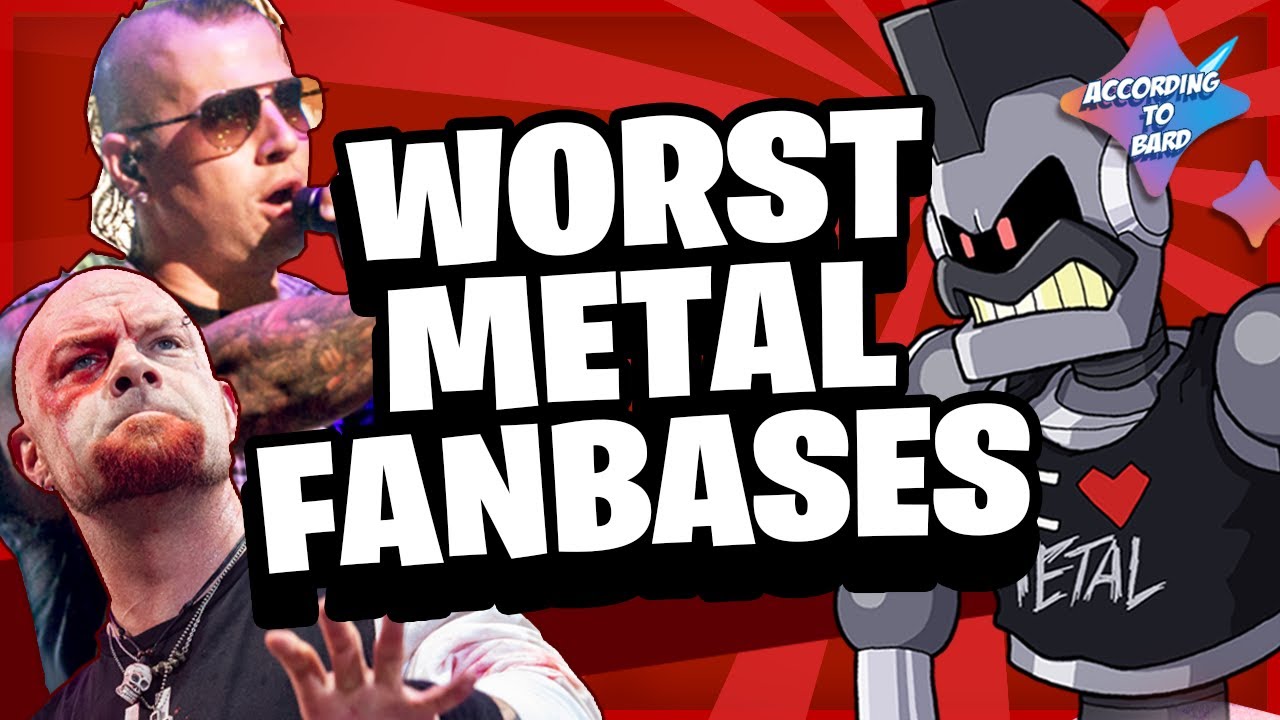 Top 10 WORST Metal Fanbases (from Google Bard) - YouTube