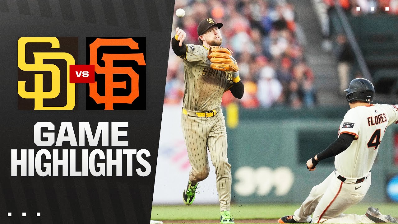 Padres vs. Giants Game Highlights (6/2/25) | MLB Highlights - YouTube