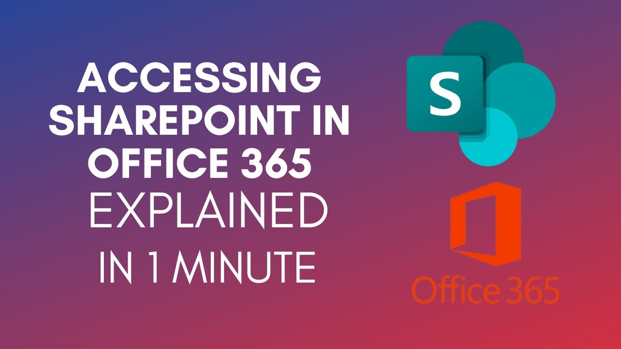 How To Access SharePoint In Office 365? (2024) - YouTube