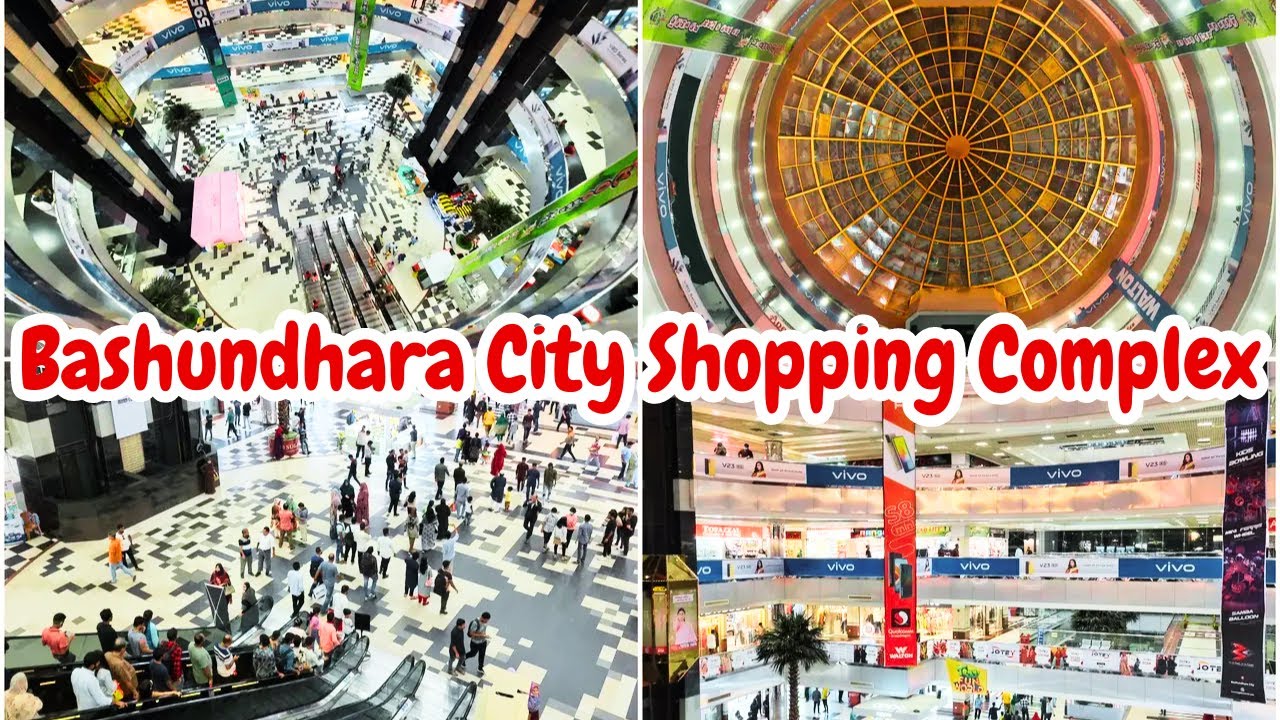 Inside Bangladesh's Biggest Shopping Mall - Bashundhara City - YouTube