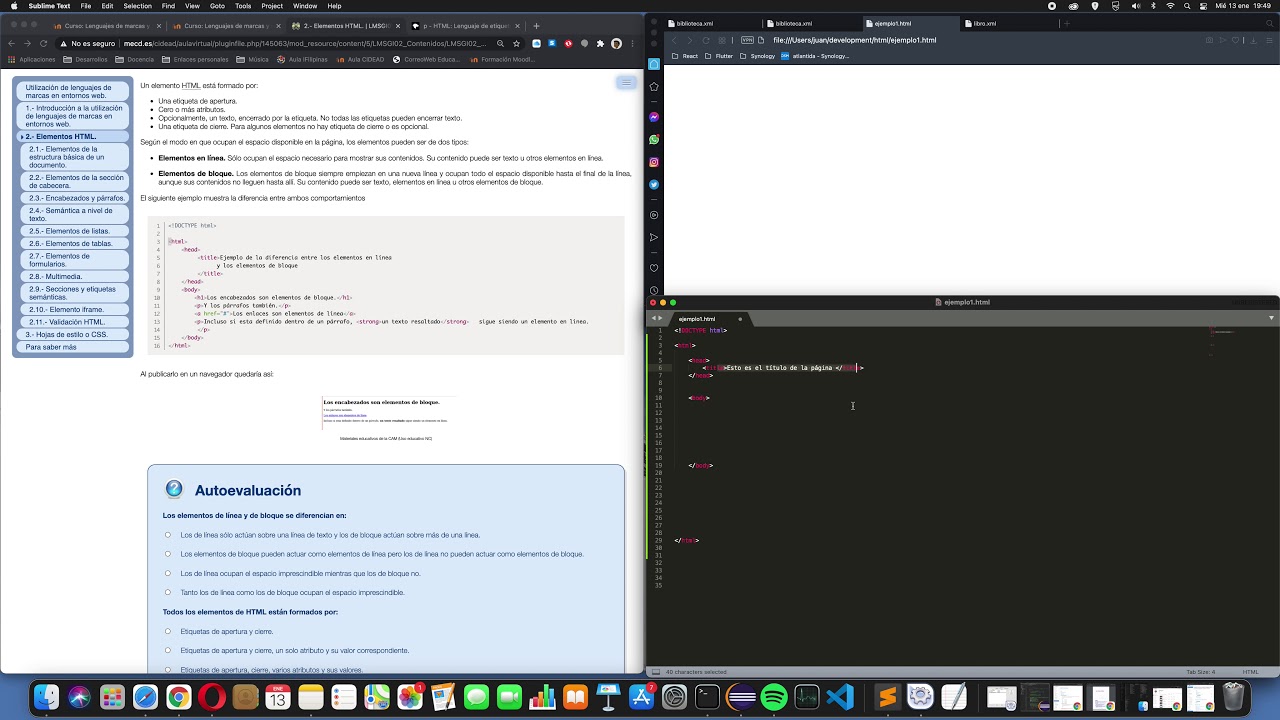 Tema 2 - Parte 1: HTML - YouTube