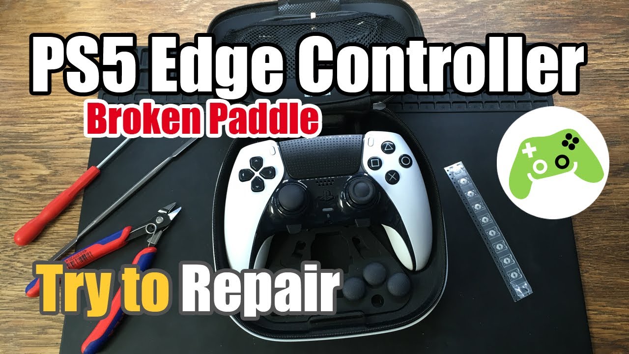 019 PS5 Edge Controller: Broken Paddle - YouTube
