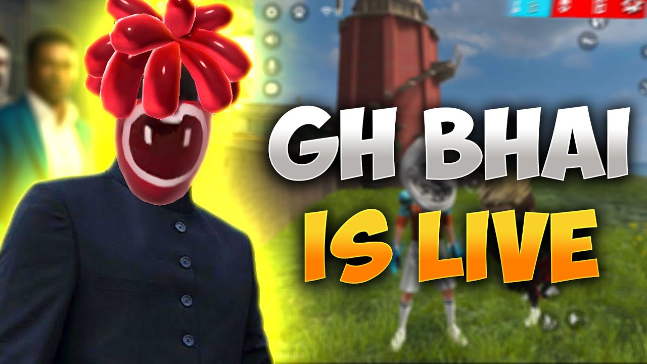 BYE BYE GUYS 😒 GH Bhai Is LIVE 🔴 Garena Free Fire Pakistan - YouTube
