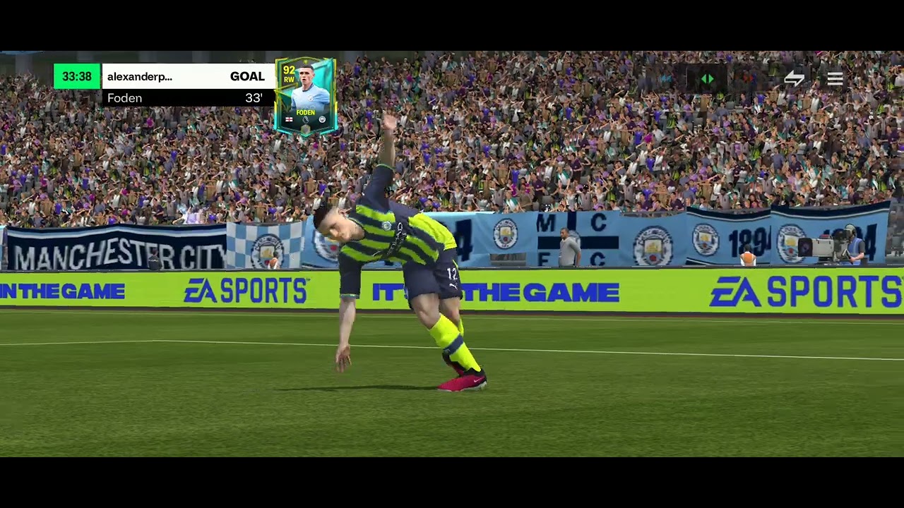 JALAN LANCAR OTW PRO I!! FC24 MOBILE GAMEPLAY: MAN CITY VS NEWCASTLE ...