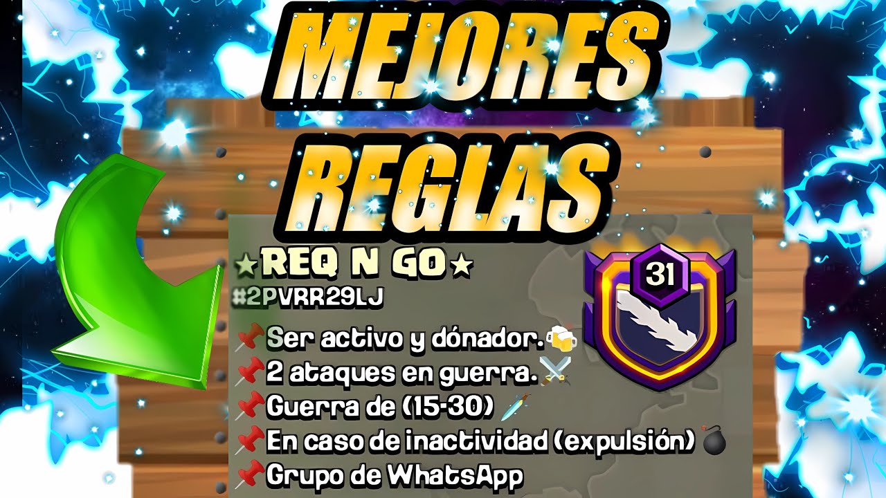㊗️Mejora tu descripción del clan|Clash of clans... - YouTube