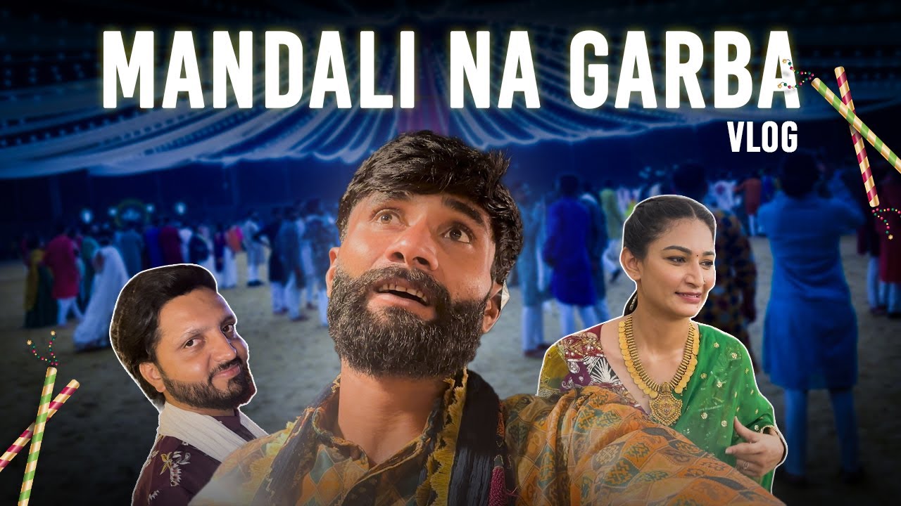 Mandli Ma Garba Gavani Moj Masti 😂😍 | Crazy Kalpo Vlogs - YouTube