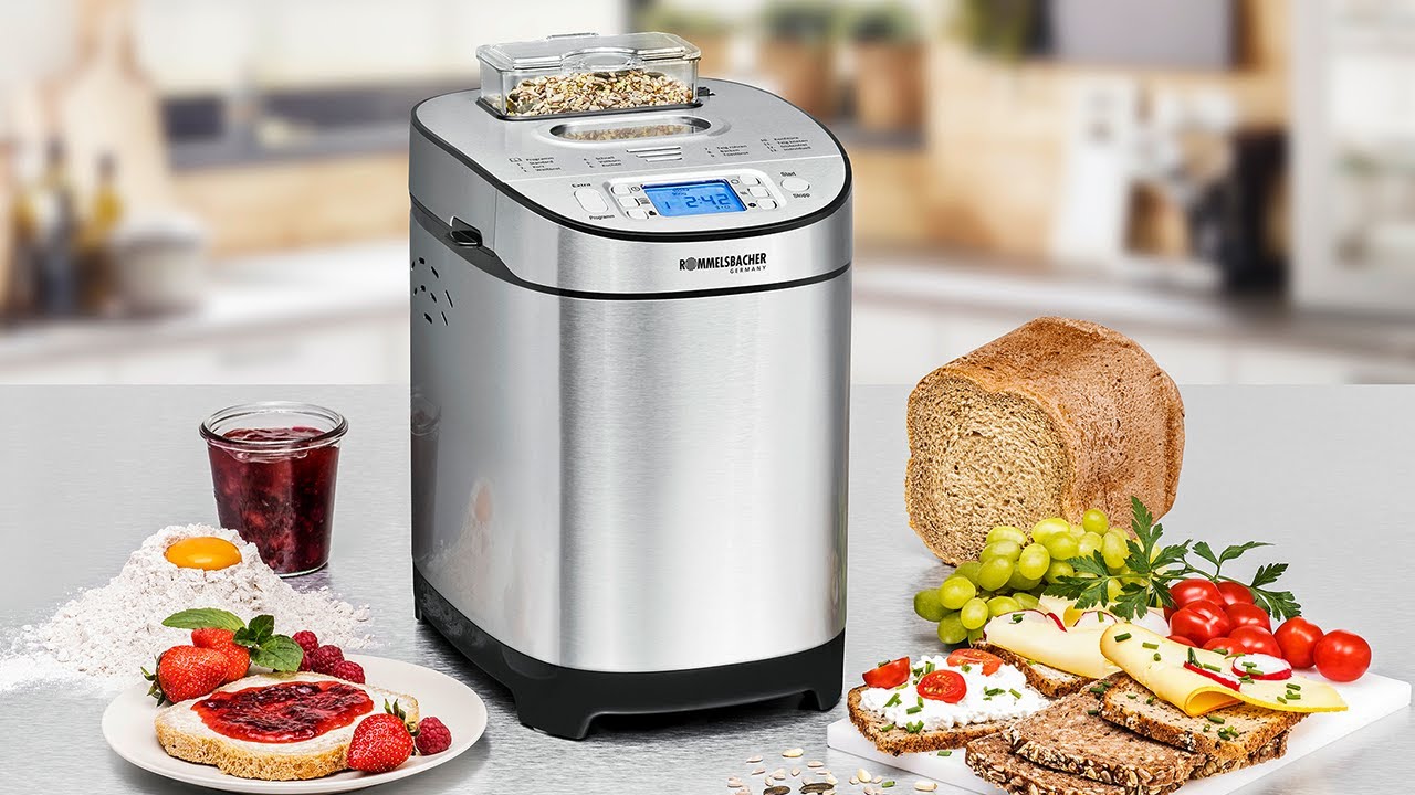 ROMMELSBACHER Produktfilm Brotbackautomat ♥ Breadmaker ♥ BA 550 - YouTube