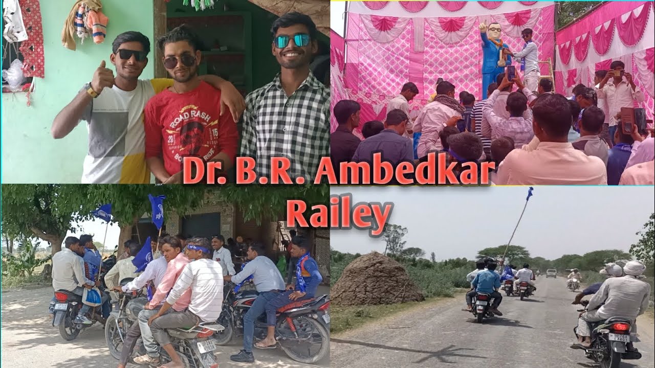 Dr. Bheem Rao Ambedkar Railey ||14 Aprail Today very Important day for ...