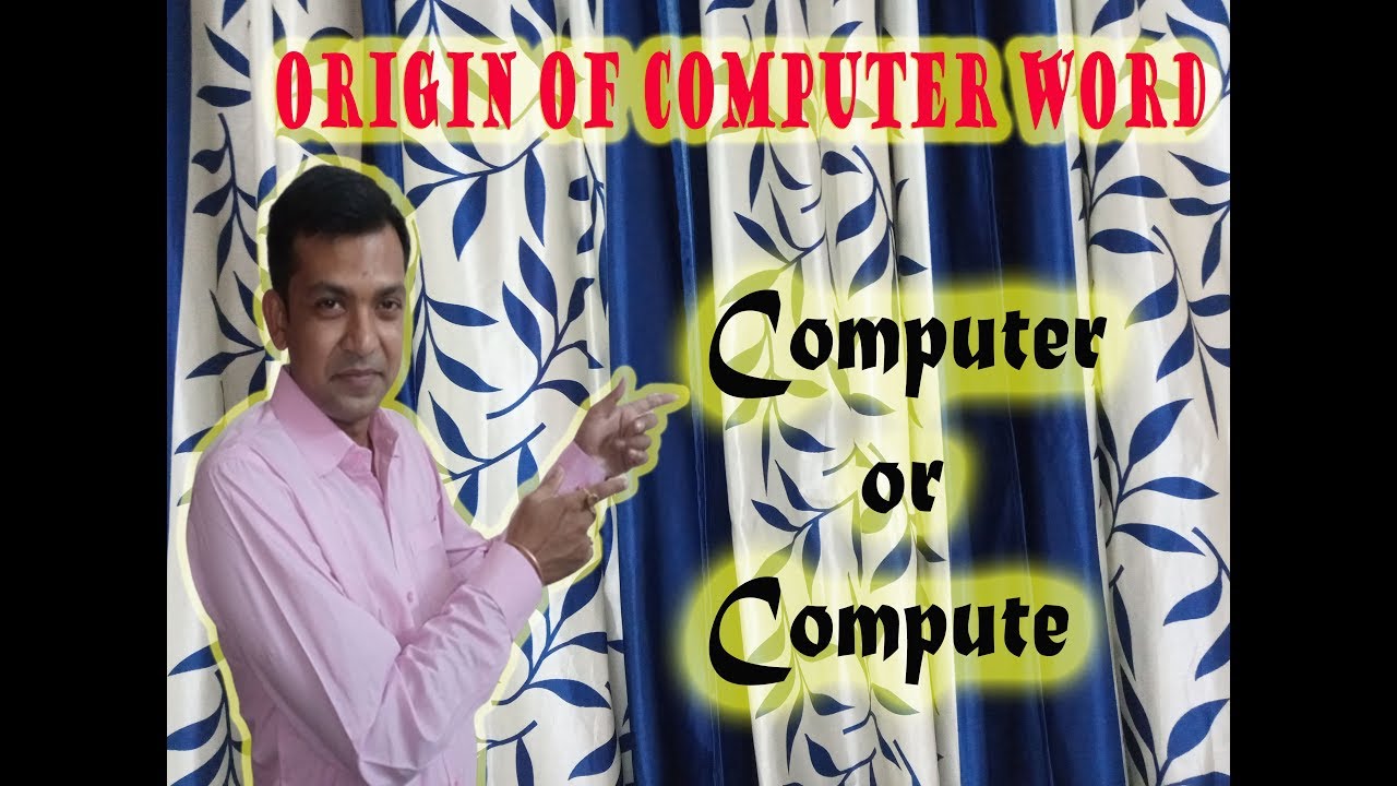 #computerwordmeaning,#computerwordorigin Origin Of Computer Word || The ...