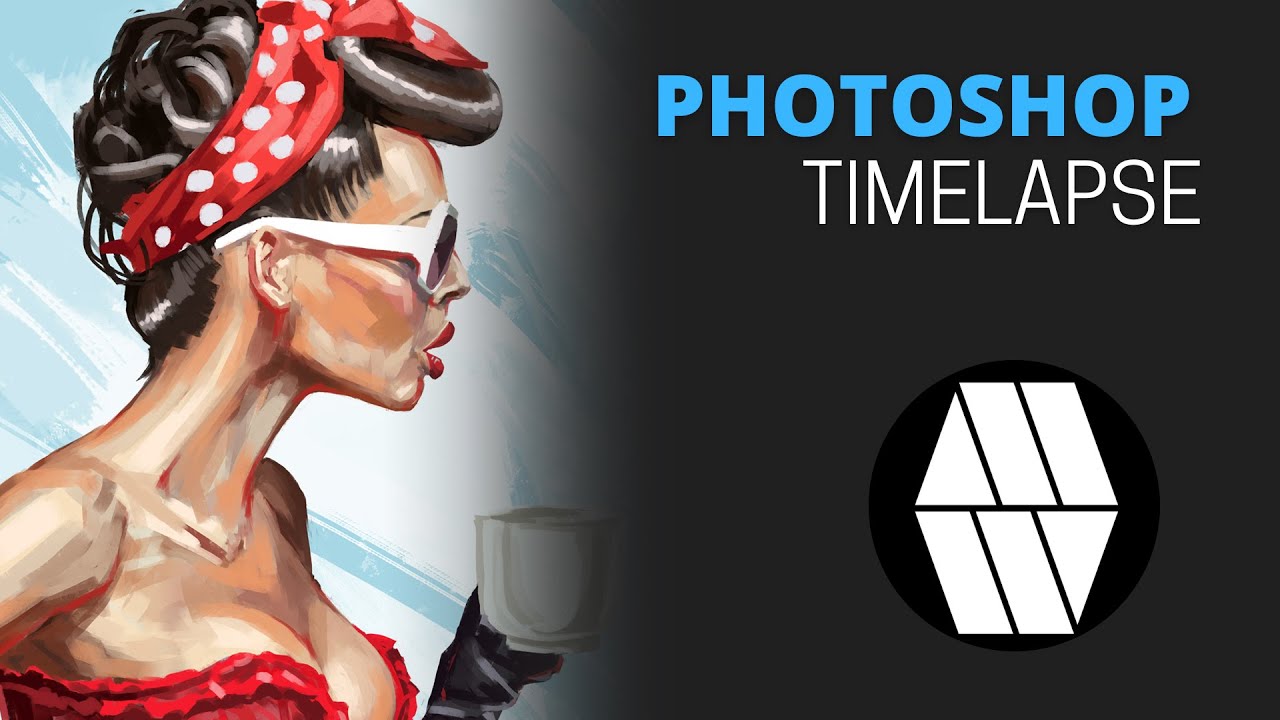 Photoshop Timelapse - Portrait Study #2 - YouTube