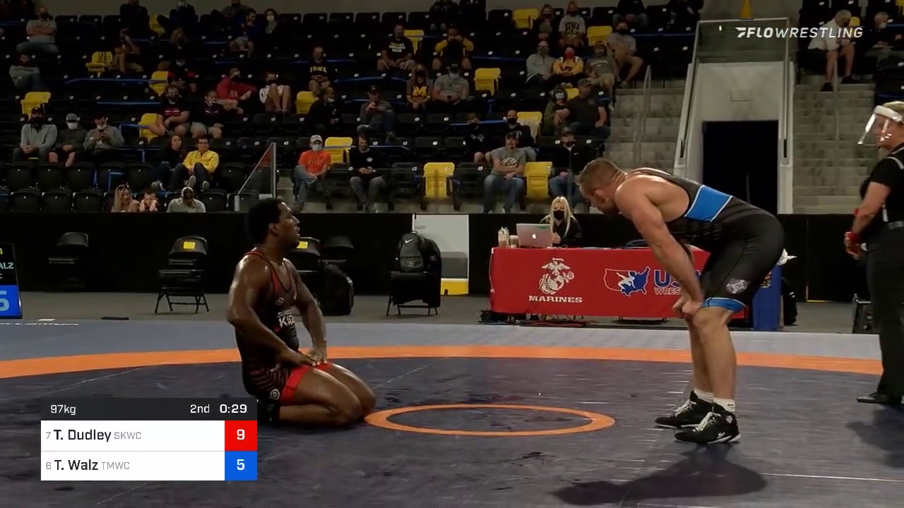 97 Kg Consolation Timothy Dudley Sunkist Kids Wrestling Club Vs Ty Walz ...