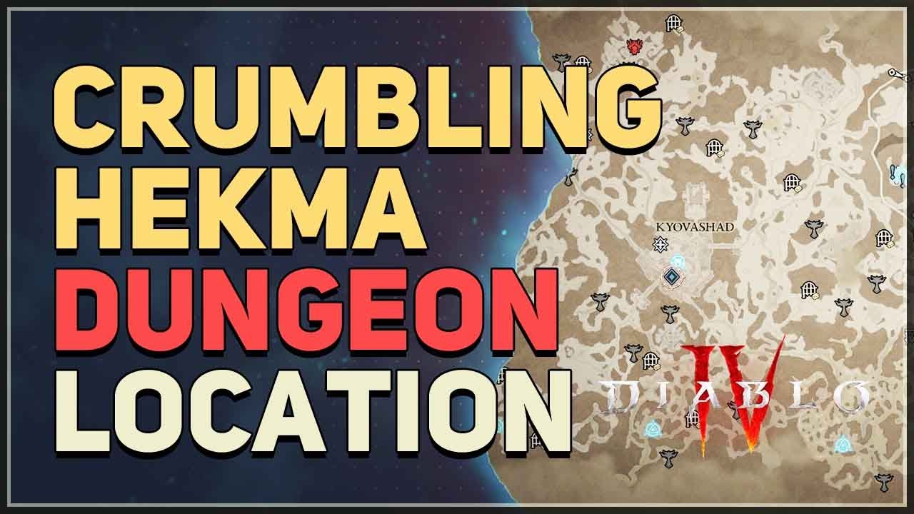 Crumbling Hekma Location Diablo 4 - YouTube
