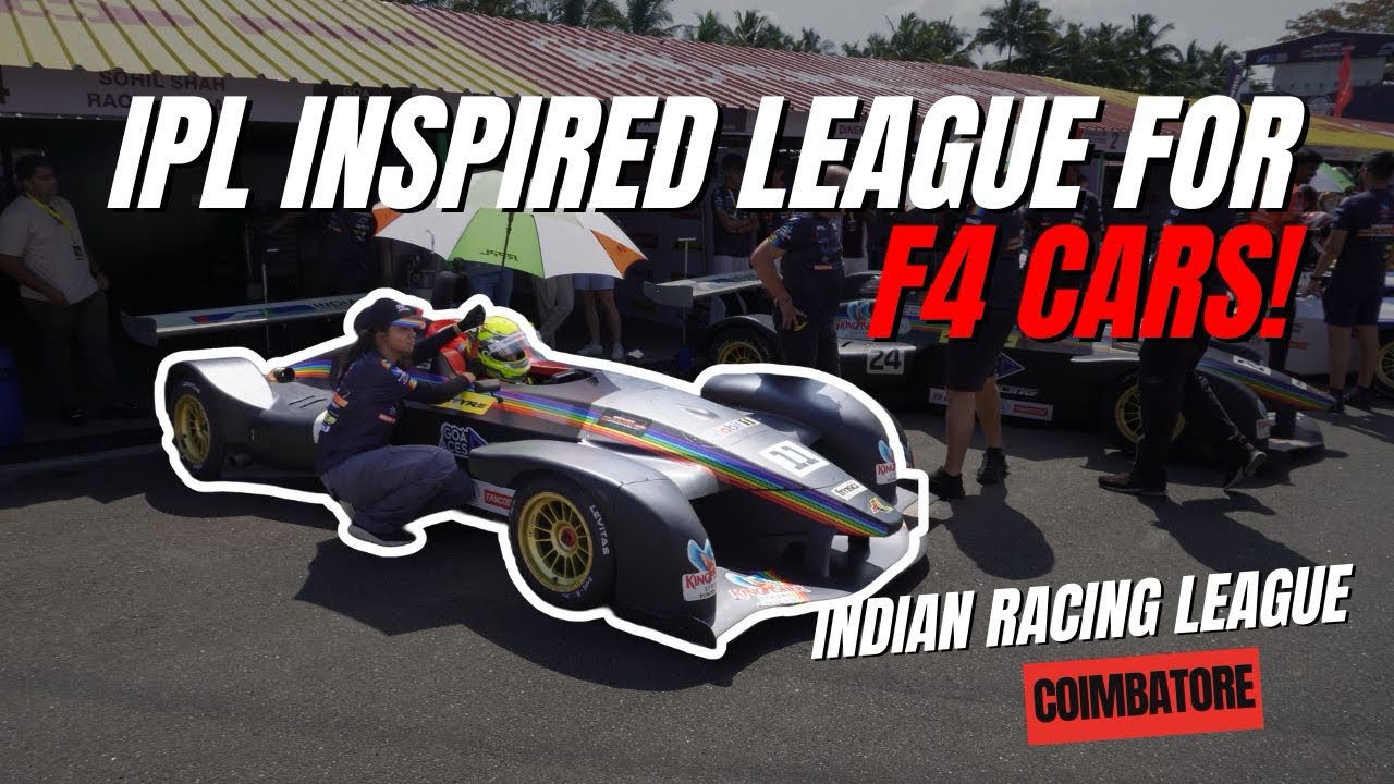 A day at the Indian Racing League(IRL) - YouTube