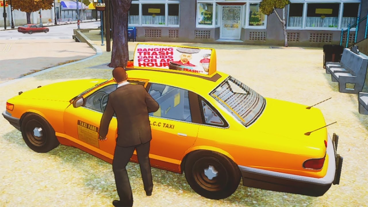 GTA 4 Taxi Missions Mod - YouTube