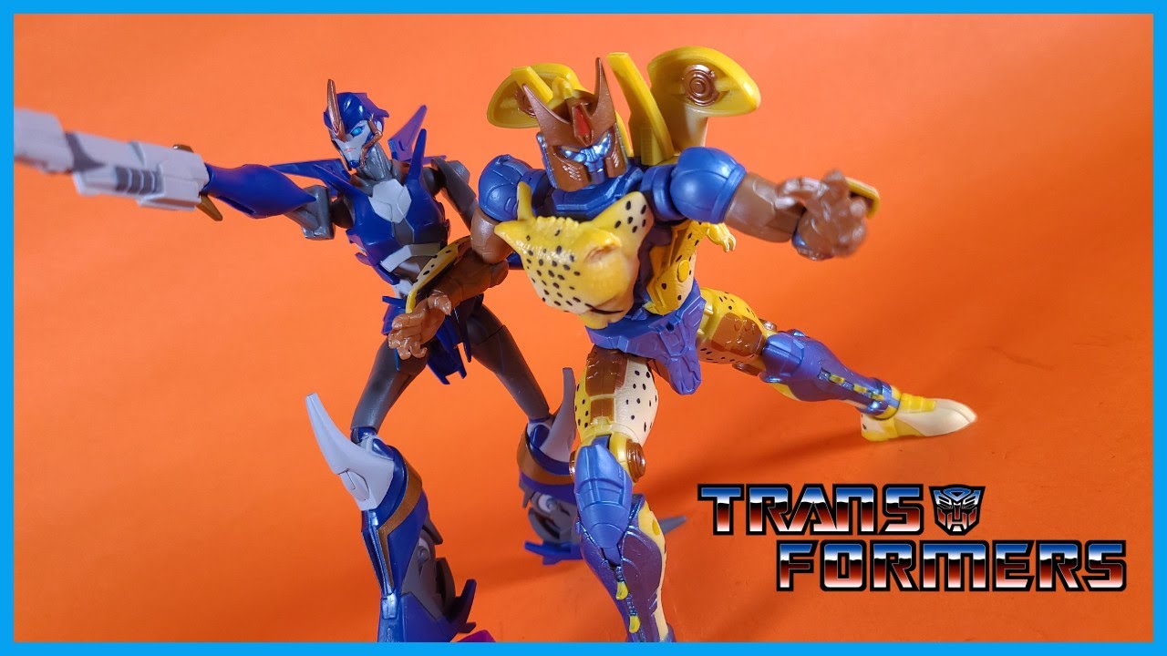 Transformers R.E.D. Wave 2 BEAST WARS CHEETOR & PRIME ARCEE Action ...