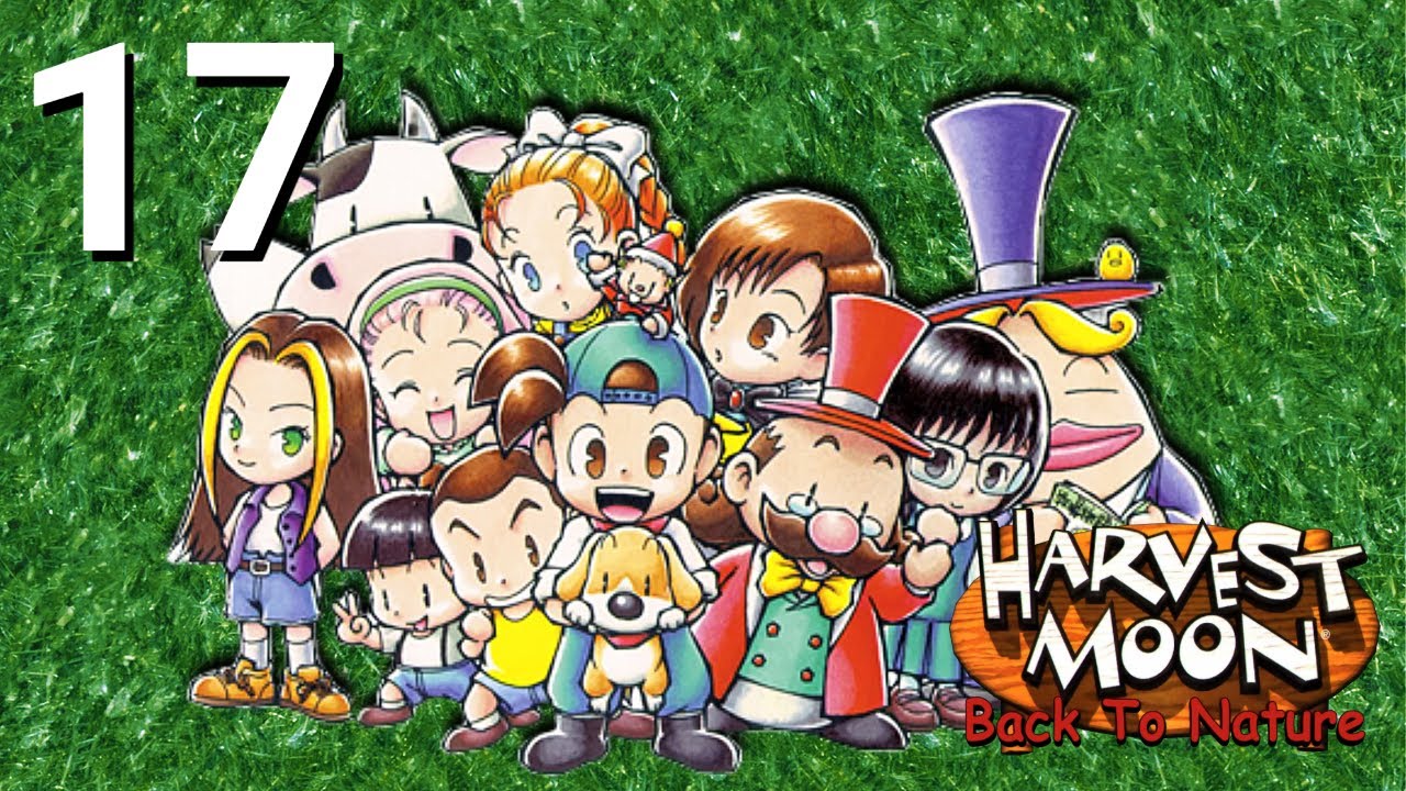 Harvest Moon Back To Nature Gameplay Part 17 Cow Festival Year 1 7983