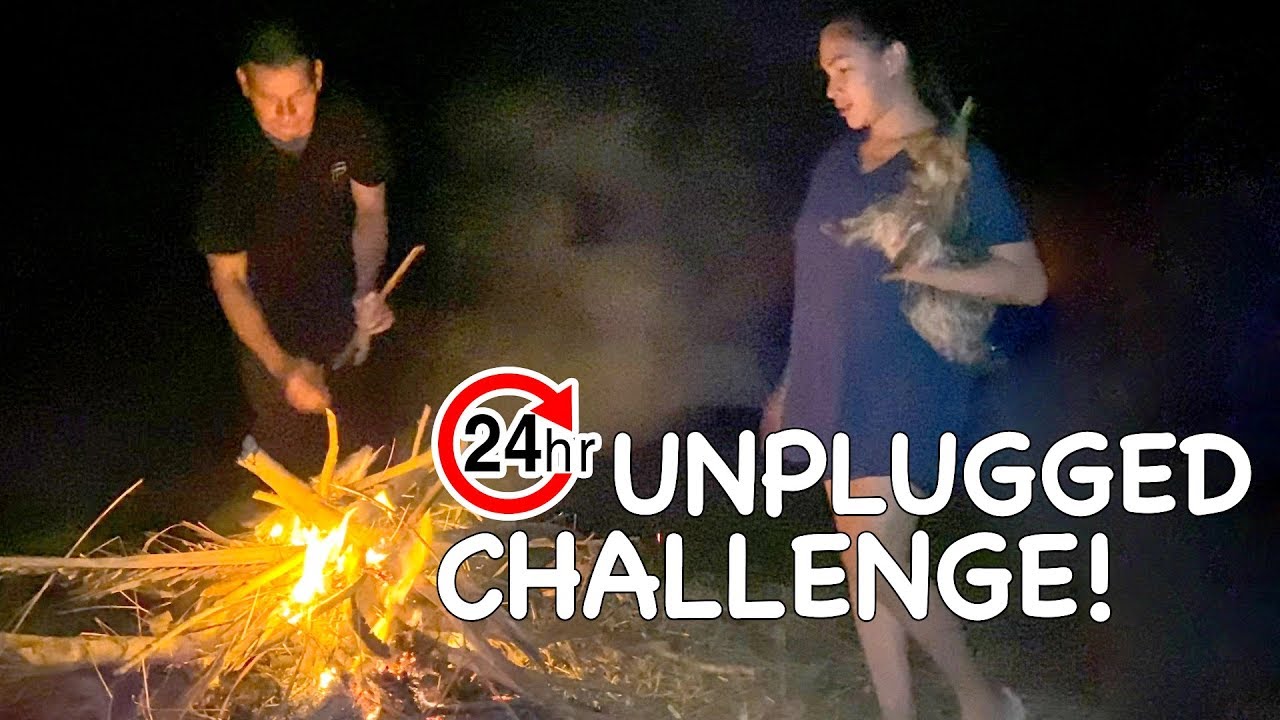 24HR UNPLUGGED CHALLENGE! - YouTube