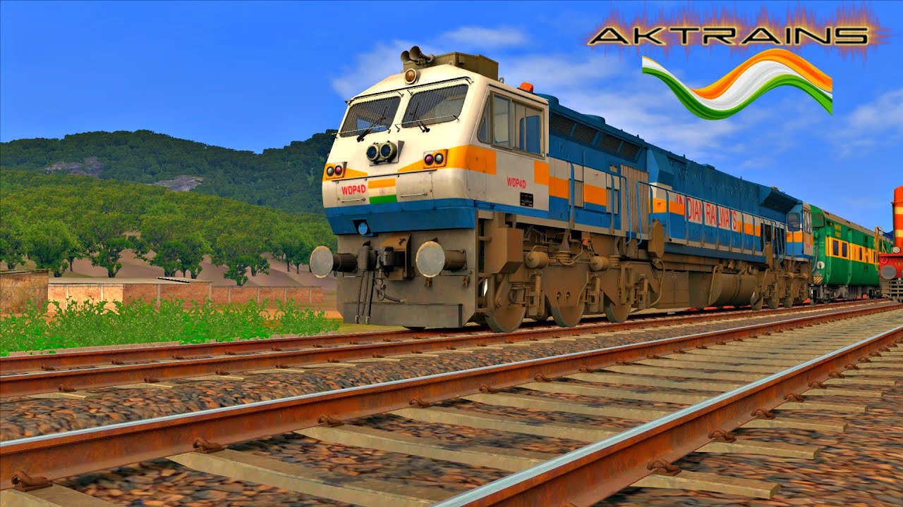 AKTRAINS POWER HOUSE ENGINE COUPLING SUPERV IN INDIAN TRAIN SIMULATOR 2 ...
