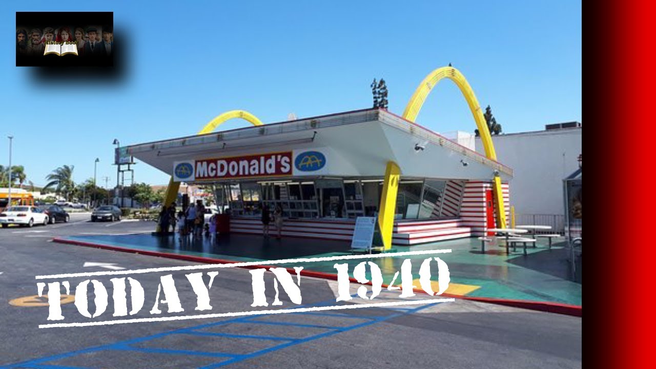 The first McDonald's: From Barbecue to Burgers | What happened today in ...