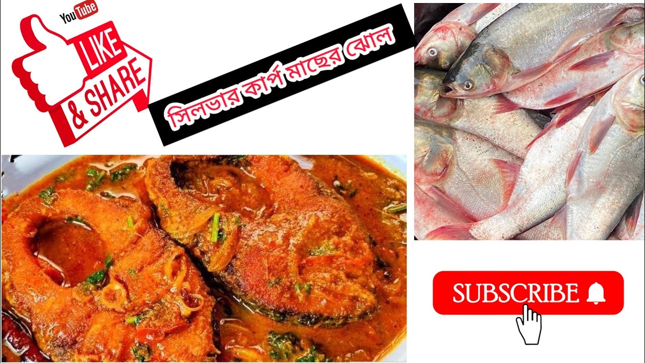 মজাদার সিলভার কার্প মাছের ঝোল রেসিপি 🥰🥰।। @Morsheda akter mou - YouTube