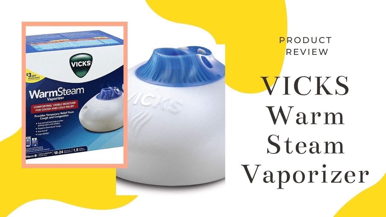 Product Review - Vicks Warm Steam Vaporizer With Visible Moisture From ...