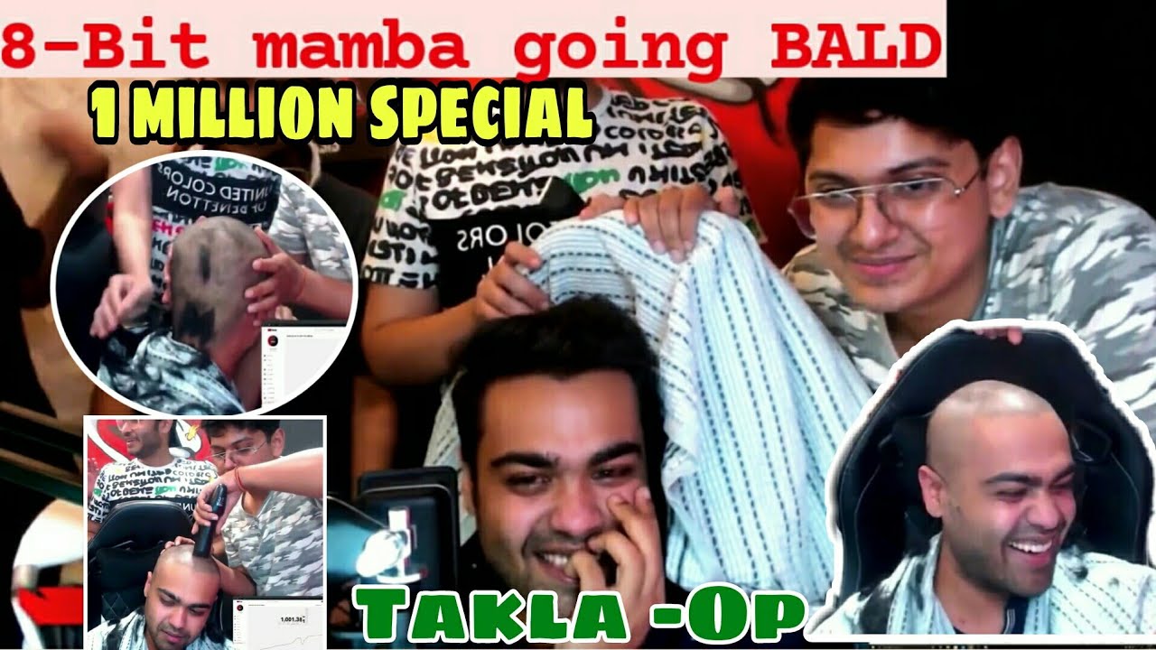 8-Bit mamba 1 million special | Going Bald - Takla Op | Mamba Mortal ...