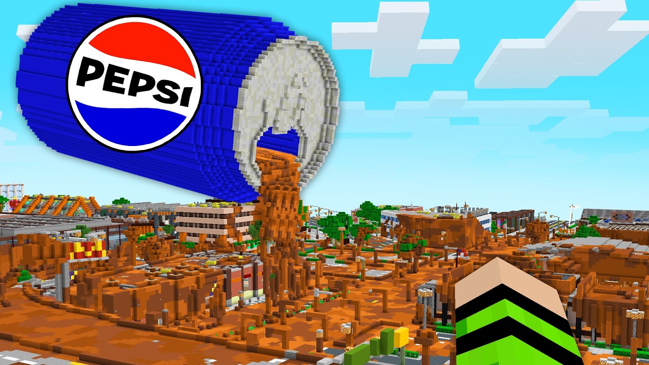 CADA MINUTO la PEPSI SUBE MÁS en Minecraft! - YouTube