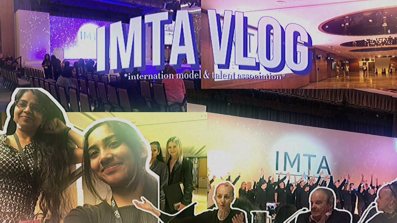 : IMTA VLOG PT.1🎬 | *international convention in NYC* +modeling, acting ...