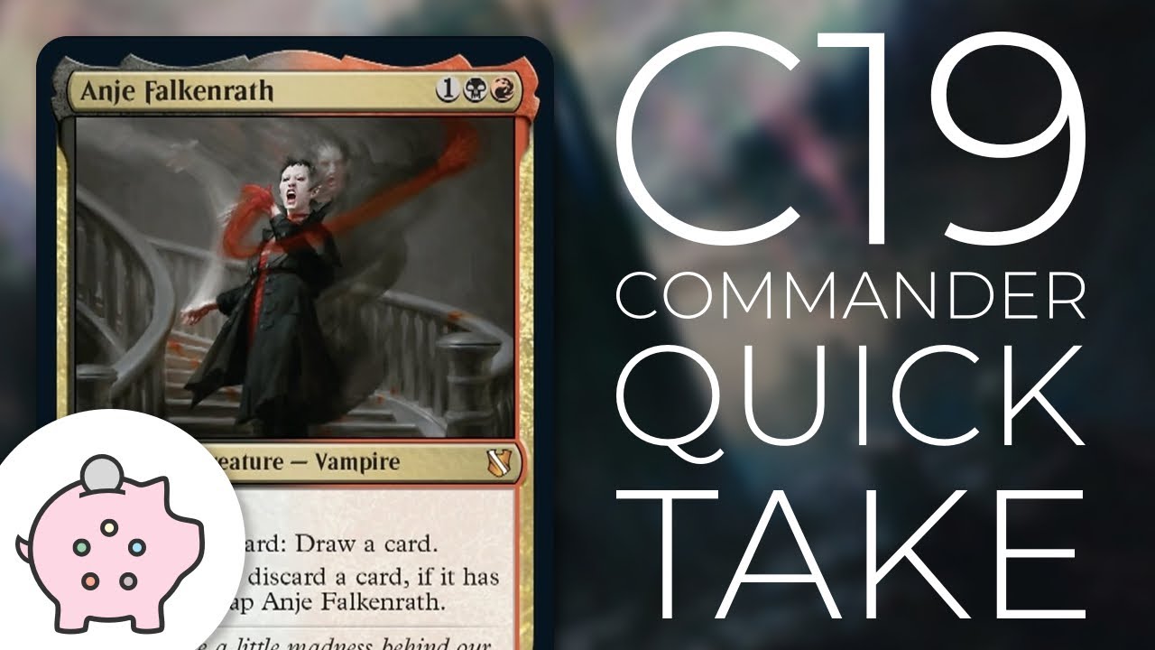 Anje Falkenrath | C19 Spoiler | EDH | Budget | Combo | Magic the ...