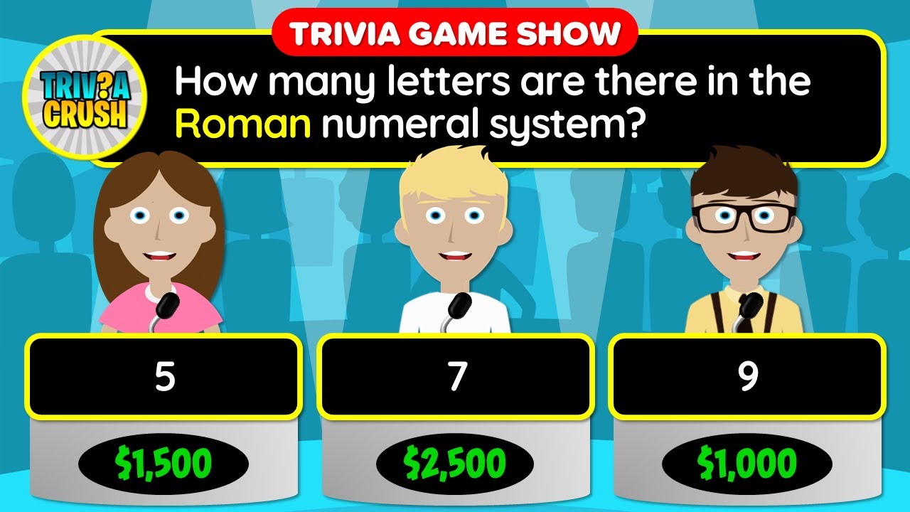👉 Today's Best GENERAL KNOWLEDGE Daily Trivia Quiz - Unique Game Show ...