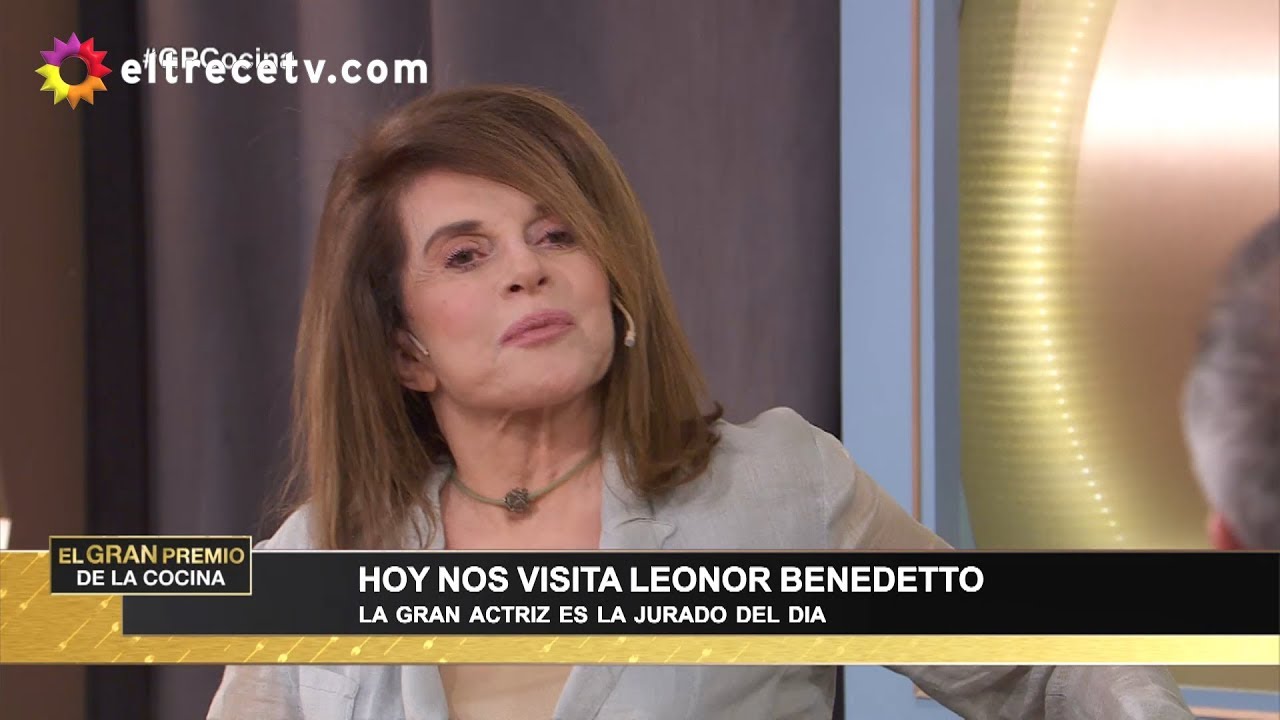 ¡Una gran actriz! Leonor Benedetto fue la jurado del día en El gran ...